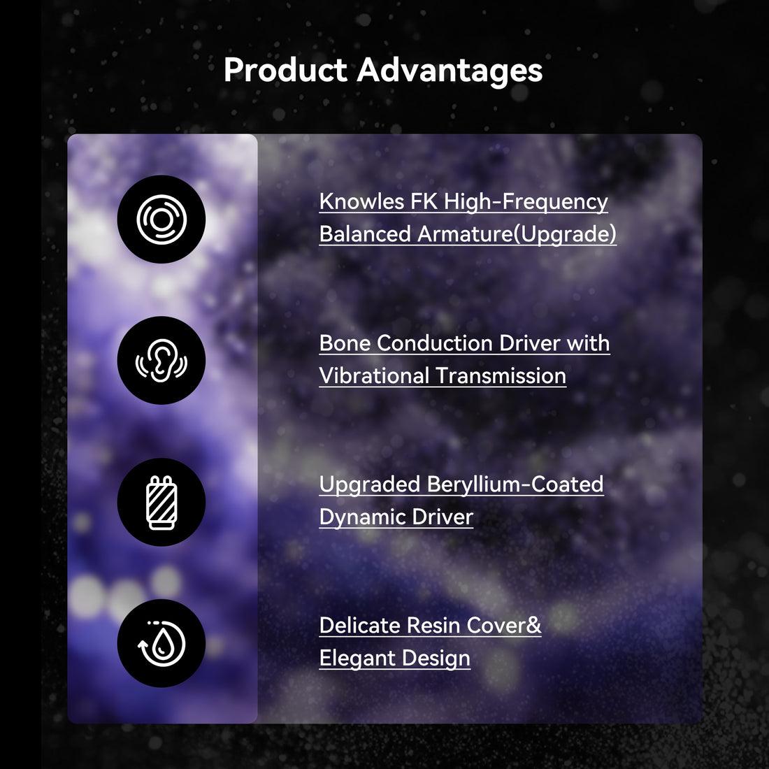 【KBEAR Alkaid KB03】in Ear Monitors 1 DD+1 BA+1 Bone Conduction Hybrid – KEEPHIFI