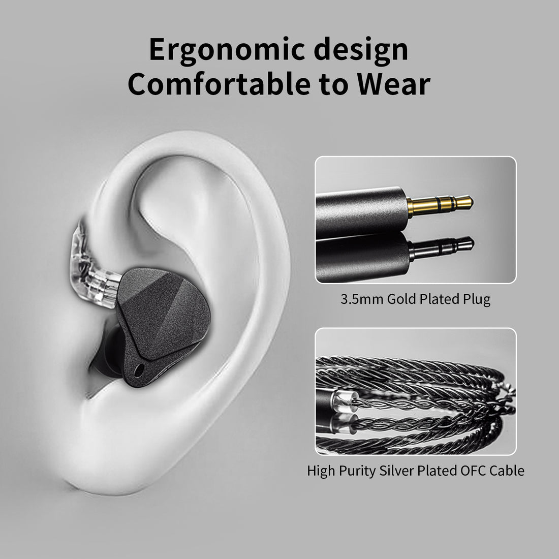 【Agasound AgaOne】Balanced Dual-Cavity &Dual-magnetic DD HIFI IEM In Ea ...